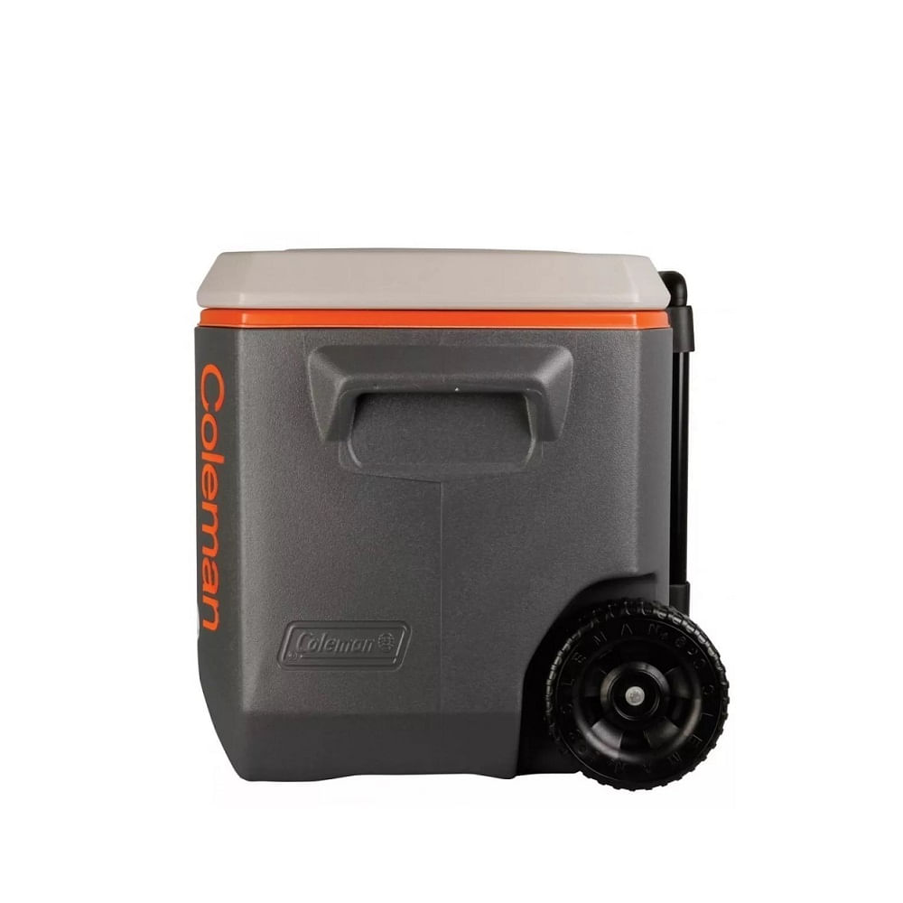 Cooler Termico Com Roda 47,3 Litros Cinza - Coleman - coqueluchecasa