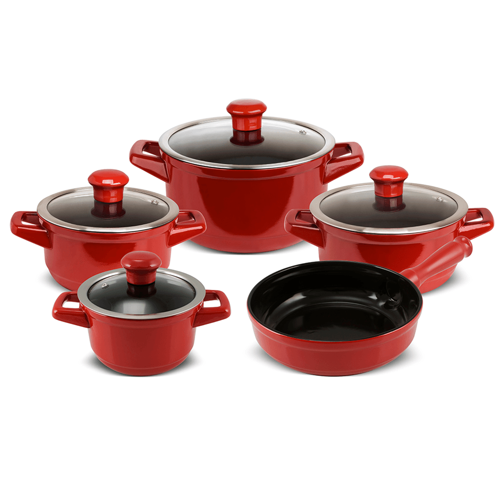 Jogo De Panela Duo Smart Pomodoro 5 Peças - Ceraflame - Camicado