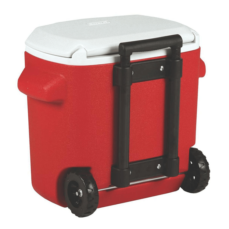 Cooler Térmico Com Roda 15,1 Litros Vermelho - Coleman - coqueluchecasa