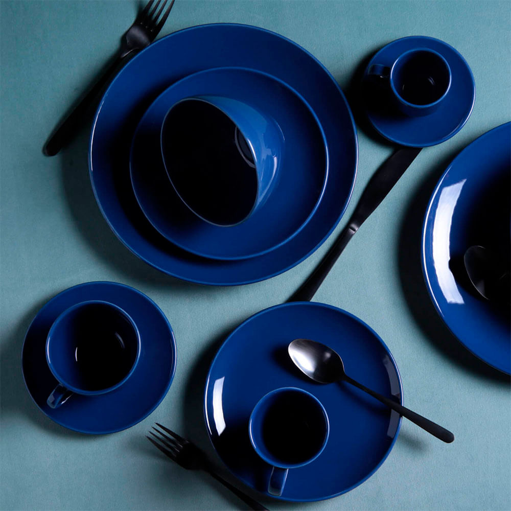 Bowl Liso Azul Navy - Porto Brasil - coqueluchecasa