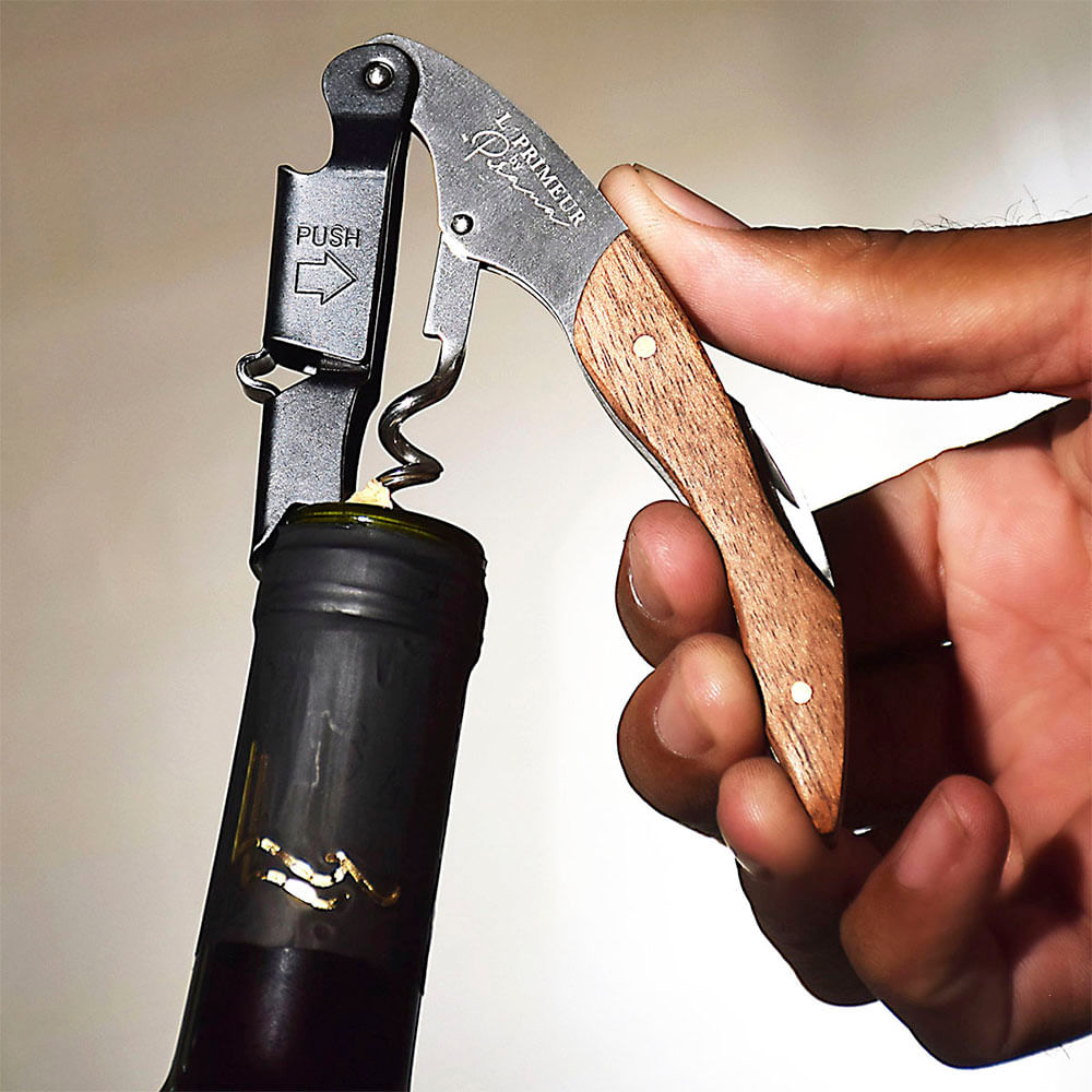 Saca Rolha Garçom Corkscrew - Prana - coqueluchecasa