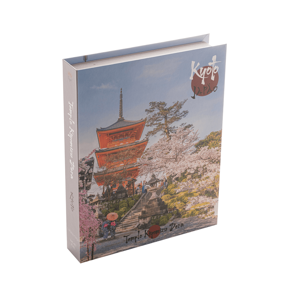 Book Box Papel Rígido Kyoto 30X24x5cm - Rojemac - coqueluchecasa