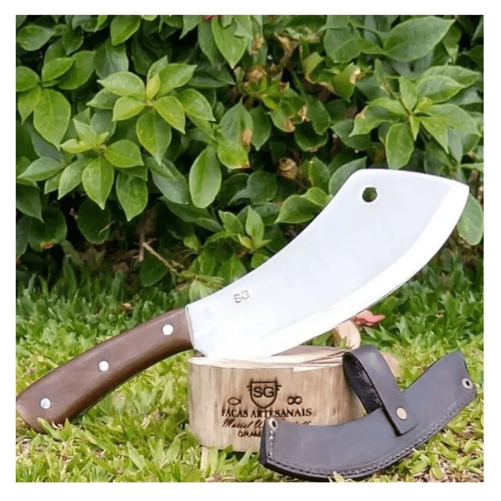 Cutelo Árabe Prime Inox 3Mm 8 Polegadas - Sg - coqueluchecasa