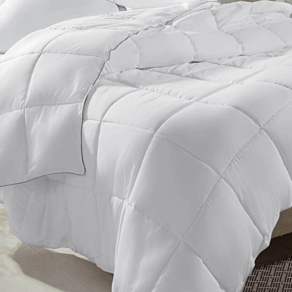 Edredom Toque De Pétalas Queen Branco - Kacyumara - coqueluchecasa