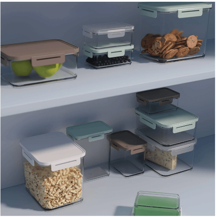 Pote Hermético Hug Retangular 1,600 Litros - Coza - coqueluchecasa