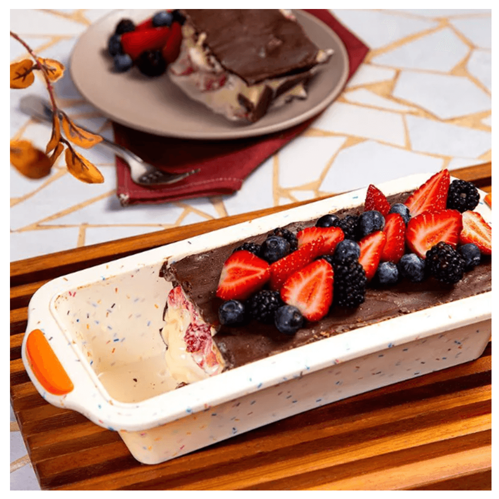 Forma De Silicone Para Bolo Retangular Bakery 30X13cm - Hercules ...