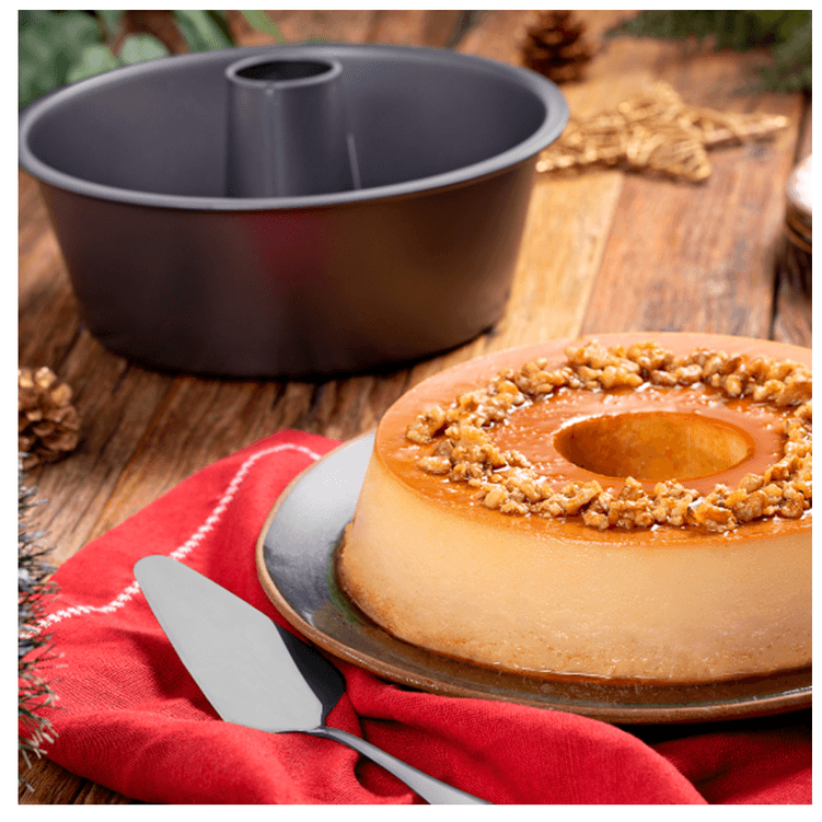 Forma Para Bolo Redonda Bakery Aço Carbono 26.5Cm - Hercules ...