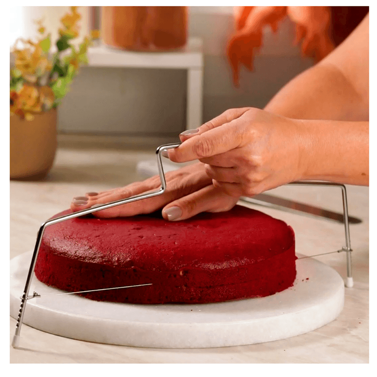 Cortador De Bolo Bakery Em Inox - Hercules - coqueluchecasa