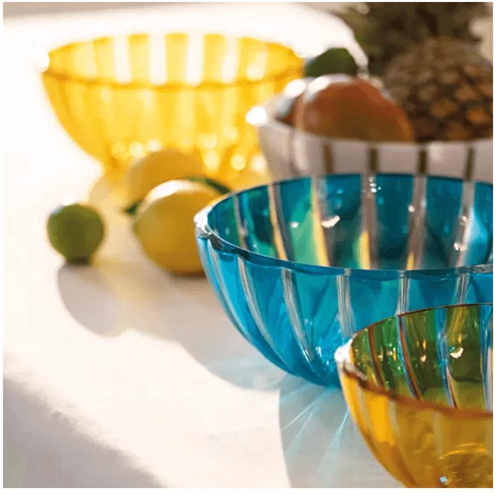 Bowl Em Bio Plástico Turquesa 20Cm Dolcevita - Guzzini - coqueluchecasa