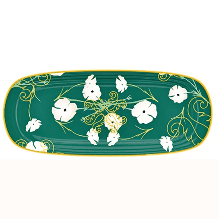 Bandeja Retangular Fusion Em Melamina 39,5X16cm - Guzzini - coqueluchecasa