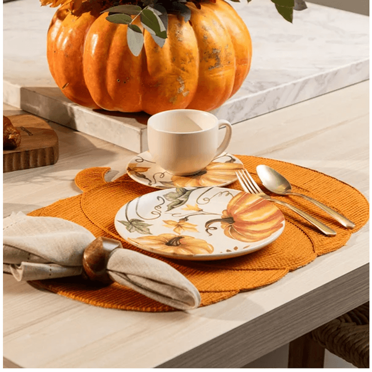 Lugar Americano Brazil Nature Abóbora Laranja - Copa & Cia - coqueluchecasa